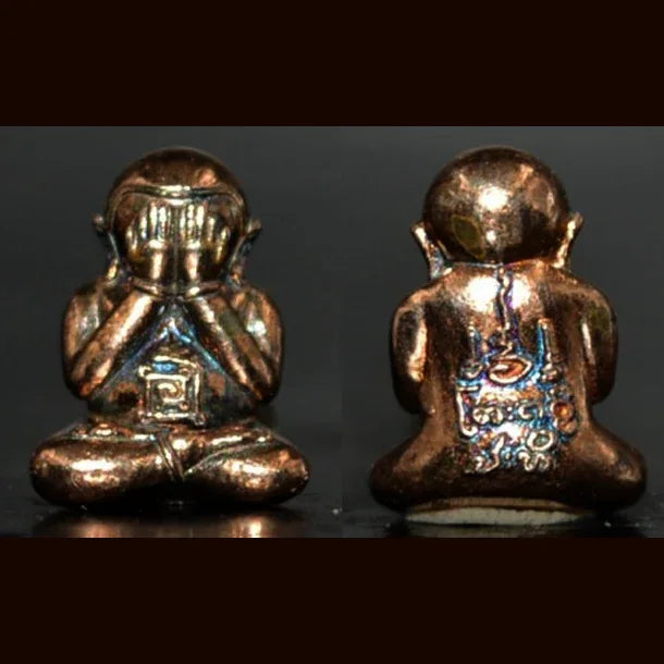 🪬Phra Pidta Charoen Lap “Lifelong Wealth” Amulet – Nawaloha Alloy, Ble ...