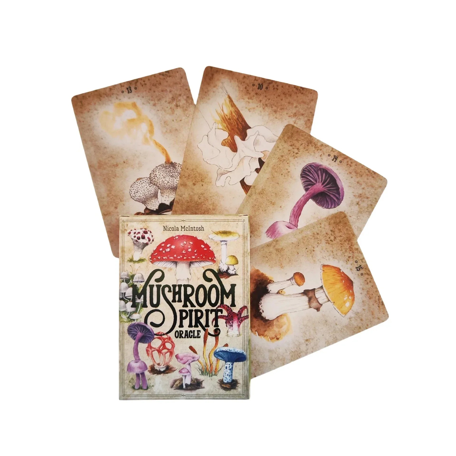 Mushroom Spirit Oracle Cards – 44-Card Deck for Spiritual Guidance ...