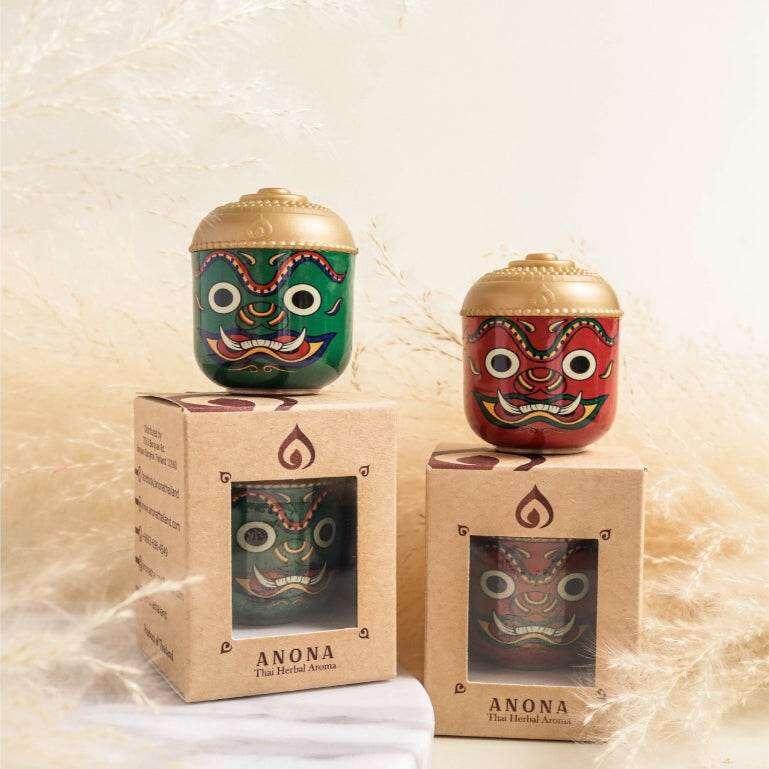 Thai Herbal Aroma Sachet with Lemongrass & Turmeric in Rakhang Design ...