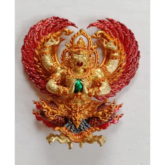 🦅 First Edition Garuda “Maha-Setthi Blessing” Amulet – Prosperity, Aut ...