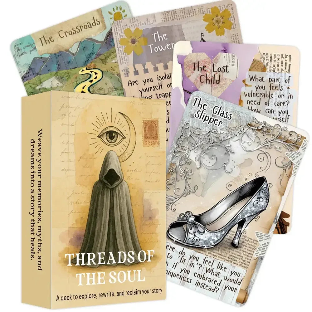 🌌 Threads of The Soul Tarot – Artistic 50-Card Deck Featuring Deep Sym ...